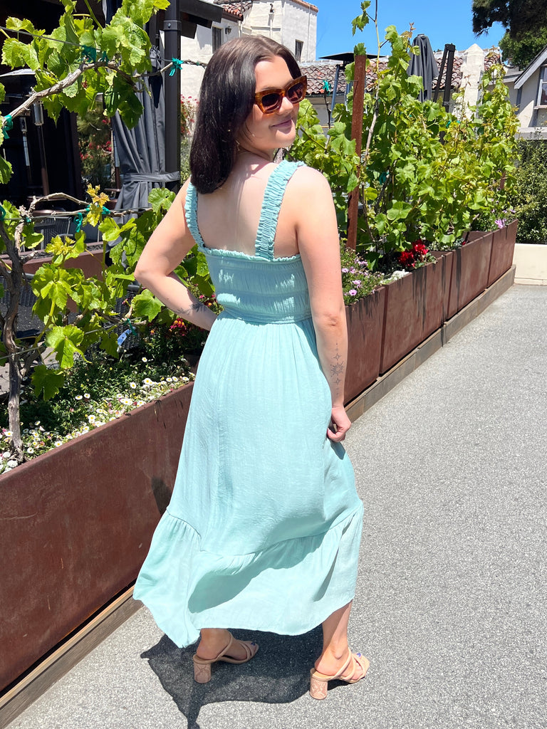 Lovely Light Sage Midi – Ms. Fabulous